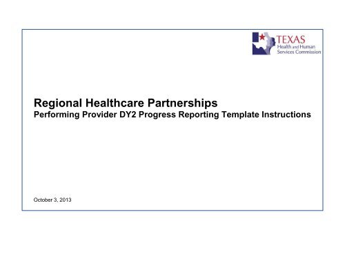 DY2 Reporting Template Instructions