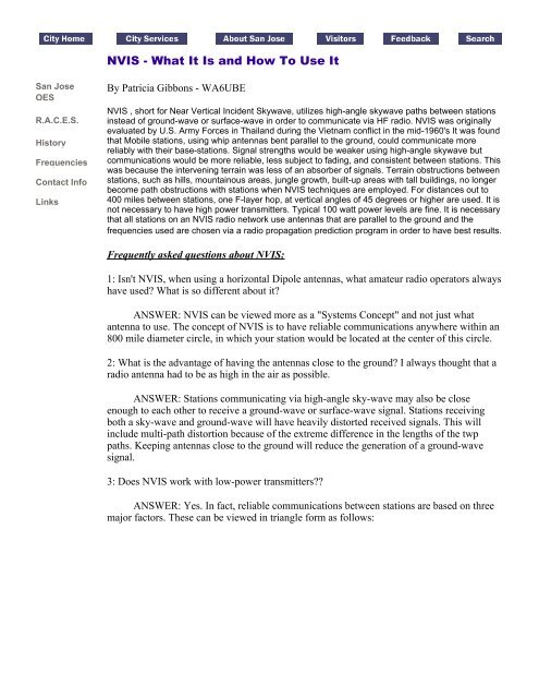 NVIS - What It Is and How To Use It