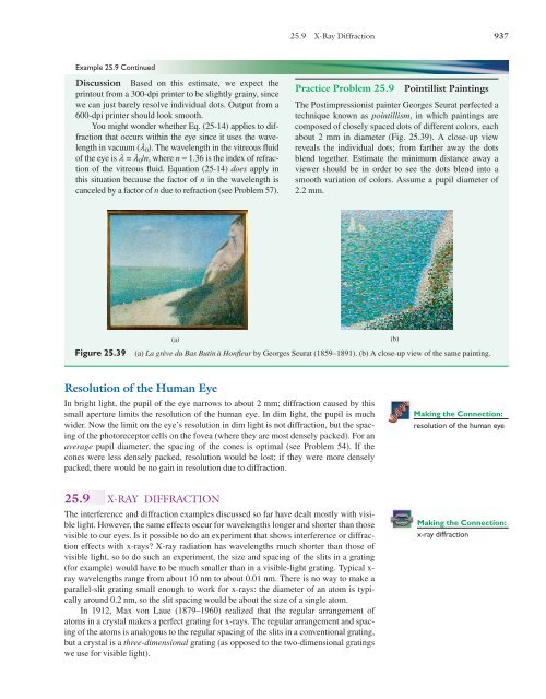 Resolution of the Human Eye