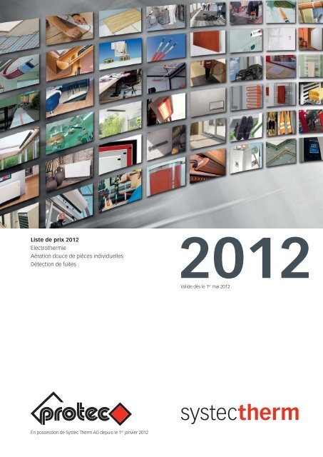 Preisliste 2012.indd - Systec Therm AG