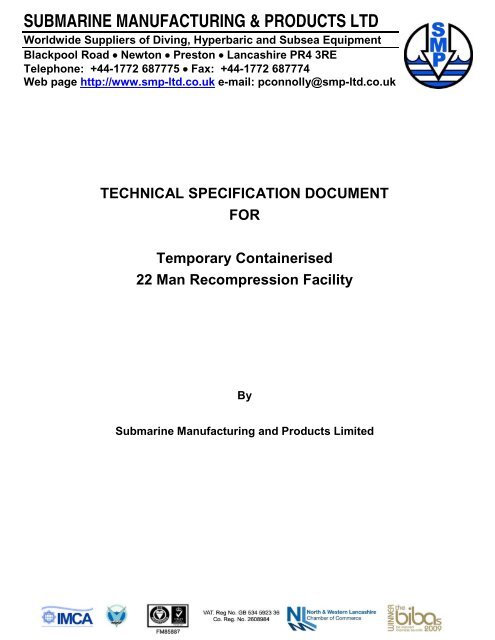 Full Specification - Submarine Manufacturing and Products Ltd