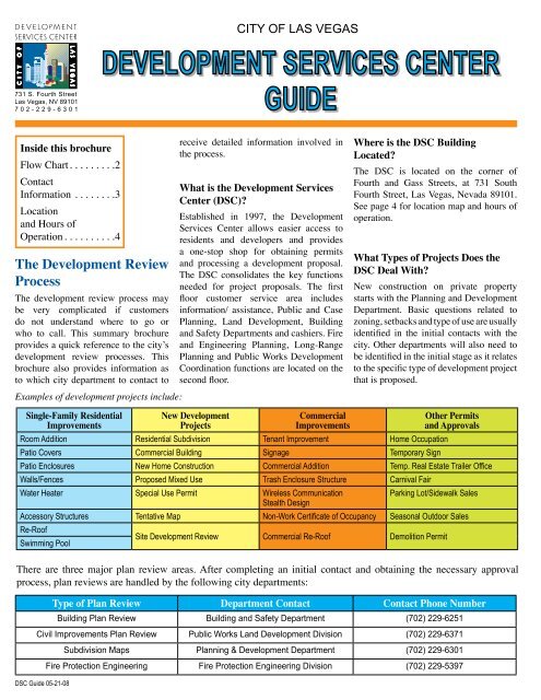 The Development Review Process - City of Las Vegas