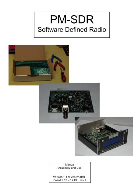 PM-SDR - rf system