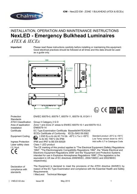 to download the PDF - Chalmit Lighting