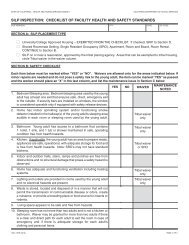 Ice Plant and Cold Storage Inspection Checklist - Bureau of ...