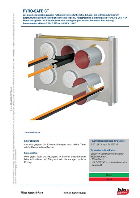 PYRO-SAFE CT - b.i.o. BRANDSCHUTZ GmbH