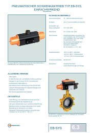 EB12 SYD double-acting Type EB5 - Ebro Armaturen