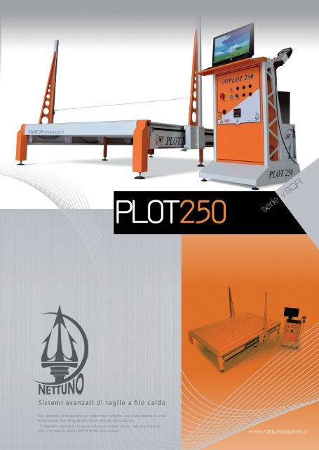 cnc foam cutting machine - plot250