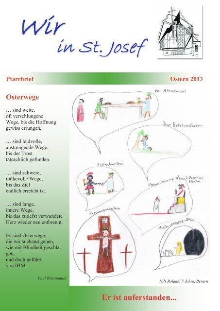 Pfarrbrief Ostern 2013 Druckerei-7 - Dekanat Bremerhaven