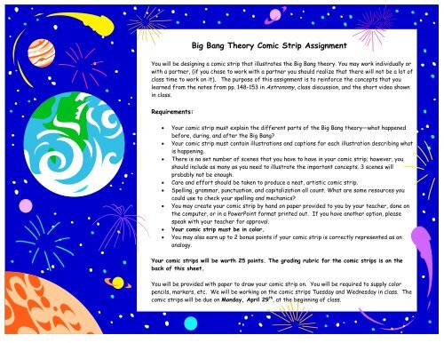 Big Bang Theory Comic Strip Assignment '13.pdf - DPS109