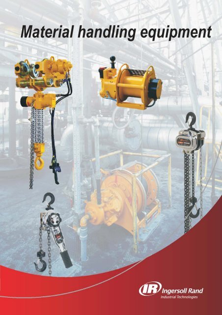Material handling equipment - Ingersoll Rand