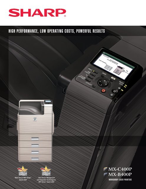 MX-C400P Brochure - Innovex
