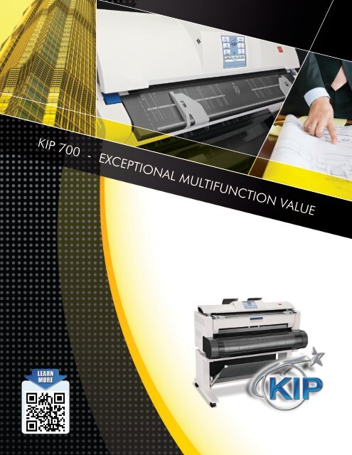 KIP 700 - ExcEPtIonal MultIfunctIon ValuE - Innovex