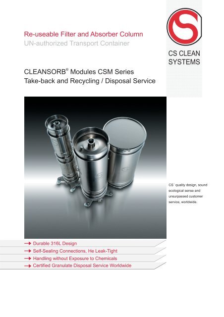 CS Clean Systems AG