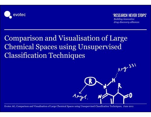 Comparison and Visualisation of Large Chemical Spaces using ...