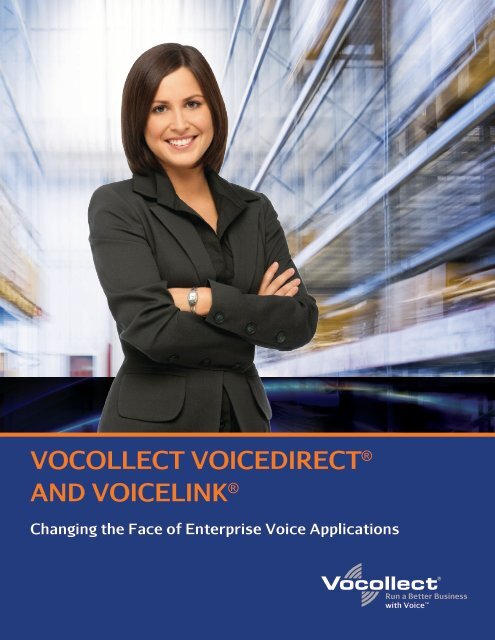 Vocollect VoiceLink and VoiceDirect Brochure - Intermec