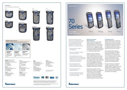 Product profile - Intermec