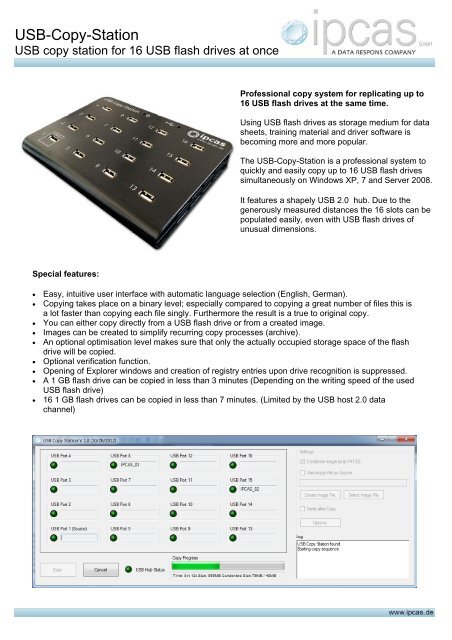 USB-Copy-Station - ipcas
