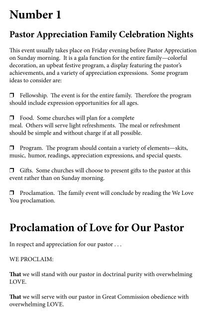 10 Pastor
