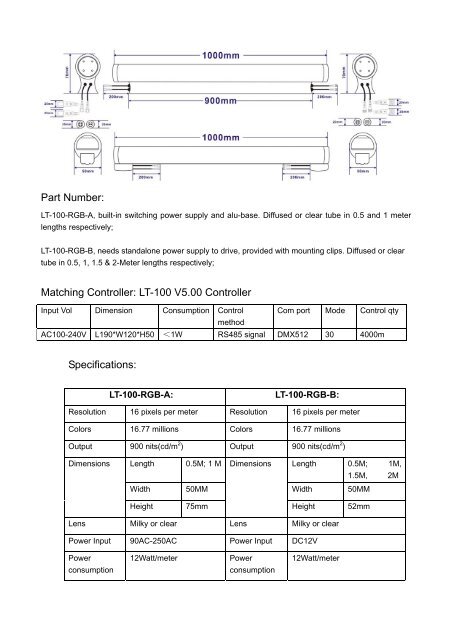 LT-100-RGB digital tube data sheet.pdf - IQmarket