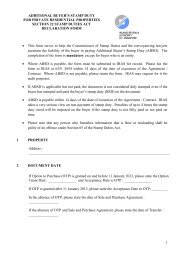 Explanatory Notes for Form P - IRAS