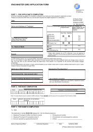 APPLICATION FORM FOR INTERBANK GIRO (WP ONLINE)