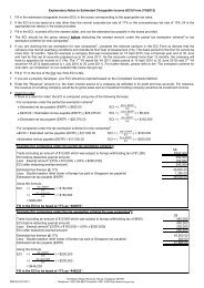 EXPLANATORY NOTES TO FORM C - IRAS