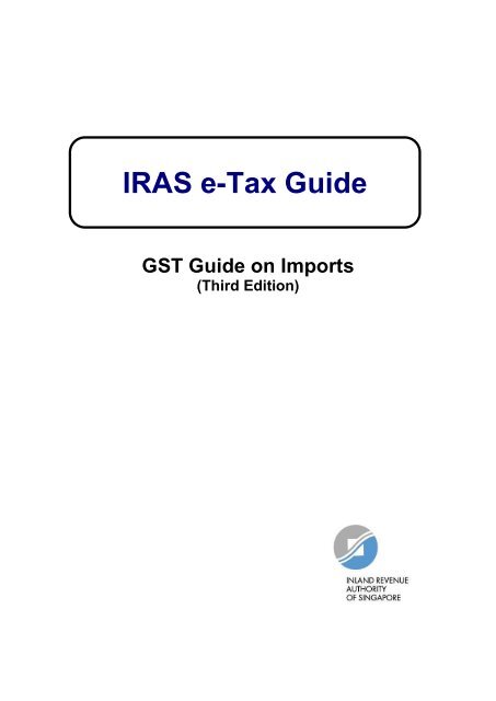 IRAS e-Tax Guide