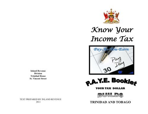 Know Your Income Tax - Inland Revenue Division
