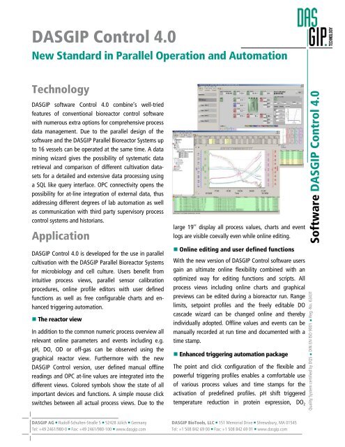 Software DASGIP Control 4.0