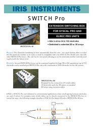 IRIS INSTRUMENTS SYSCAL Pro