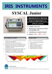 SYSCAL JUNIOR Switch-72 - IRIS Instruments