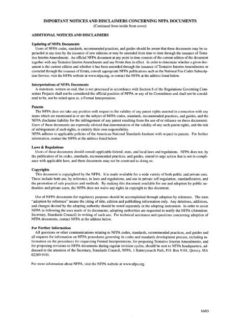 0 _ NFPA Technical Commit