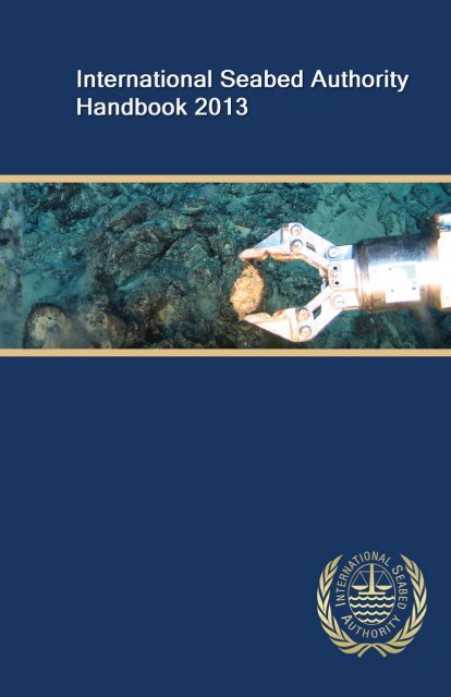 ISA Handbook 2013 - International Seabed Authority