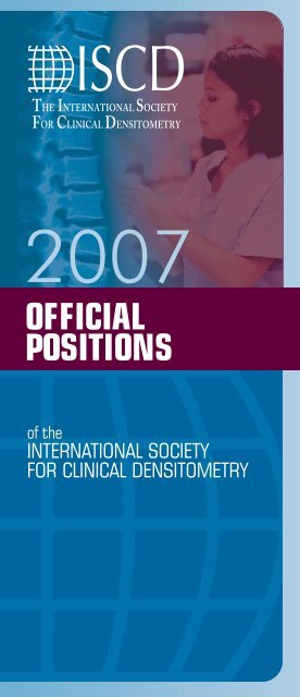 Adult Official Positions (PDF) - ISCD