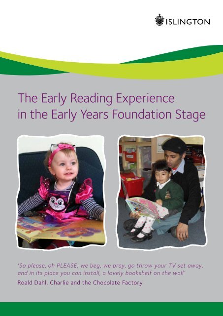 The Early Reading Experience in the Early Years Foundation Stage