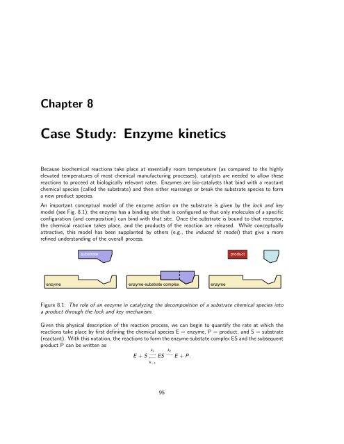 Case Study: Enzyme kinetics