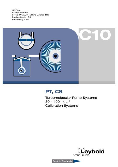 PT 70 Dry Turbomolecular Pump System