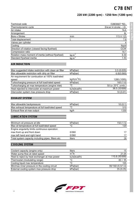 C78 ENT - Iveco Motors