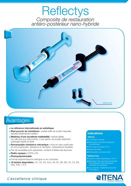 Reflectys - Itena clinical France