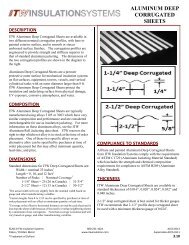 2.10 ALUMINUM ROLL JACKETING - ITW Insulation Systems