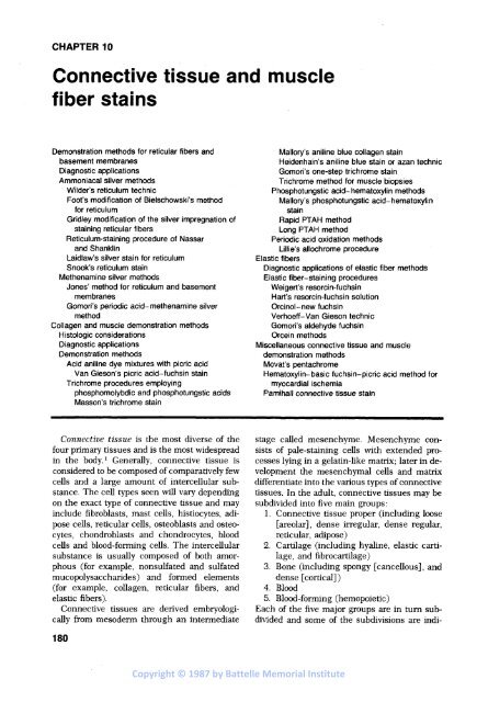 Fibrin Weigert Stain Method