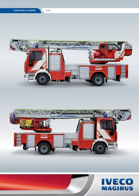M 27 L TURNTABLE LADDER - IVECO MAGIRUS