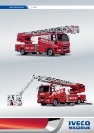 Standard and articulated turntable ladderS ... - IVECO MAGIRUS