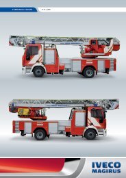 Standard and articulated turntable ladderS ... - IVECO MAGIRUS