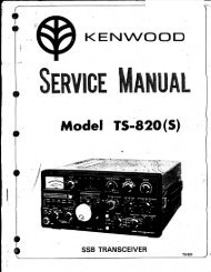 Kenwood - TS-930S Service manual - IW2NMX