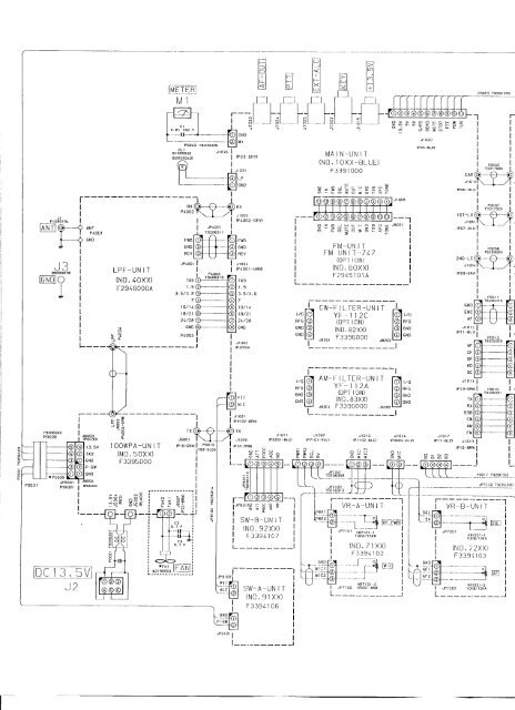Yaesu - FT-840 Circuit diagram - IW2NMX