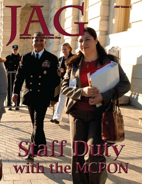 Vol. 1 2008 - U.S. Navy Judge Advocate General's Corps