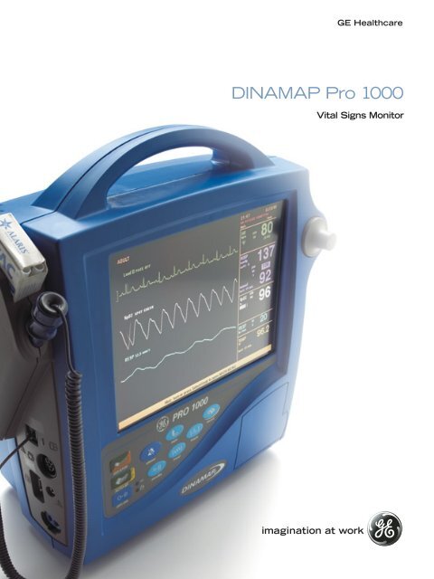 DINAMAP Pro 1000 - GE Healthcare