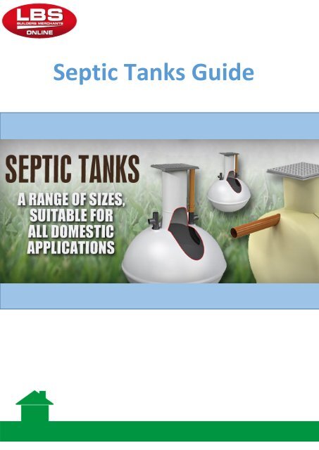 Septic Tanks Guide